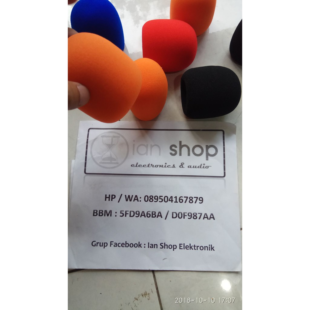 Jual Busa Microphone / Busa Kepala Mic Busa Mic Spon Microphone Sarung ...