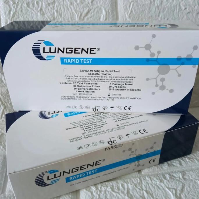 Jual Antigen Saliva Airliur Clungen 1 Box Original | Shopee Indonesia