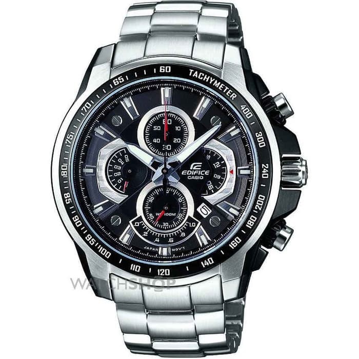 Jual Jam Tangan Pria Casio Edifice EF-560 Chronograph Stainless Steel ...