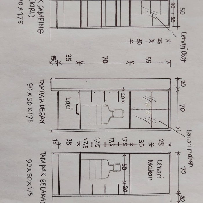 Jual Rak Lemari obat Lemari makan Jati jepara | Shopee Indonesia