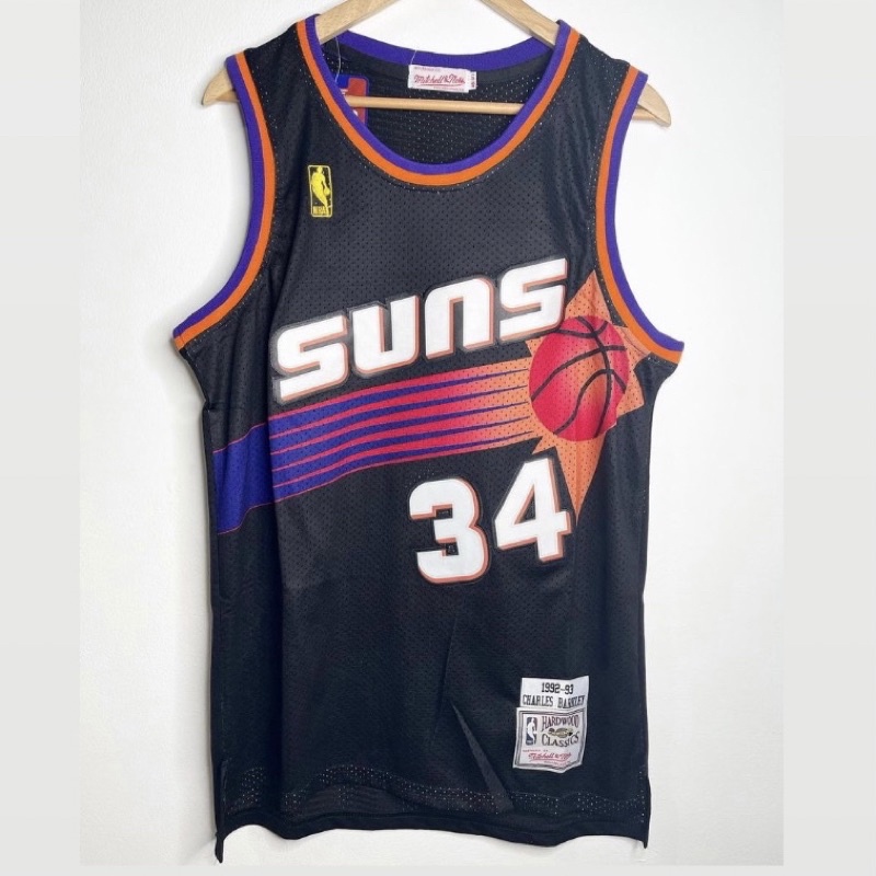 Jual JERSEY BASKET NBA CLASSIC HWC PHOENIX SUNS #34 CHARLES BARKLEY ...