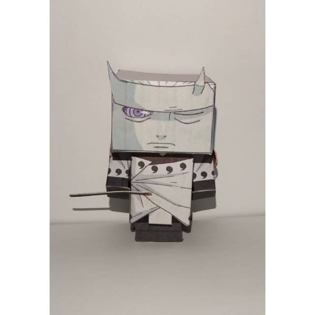 Jual MINI ACTION FIGURE PAPERCRAFT MADARA UCHIHA JINCURIKI JUBI MODE ...