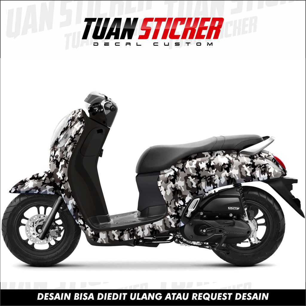 Jual Sticker Striping Decal Scoopy 2021, sticker scoopy 2021, striping ...
