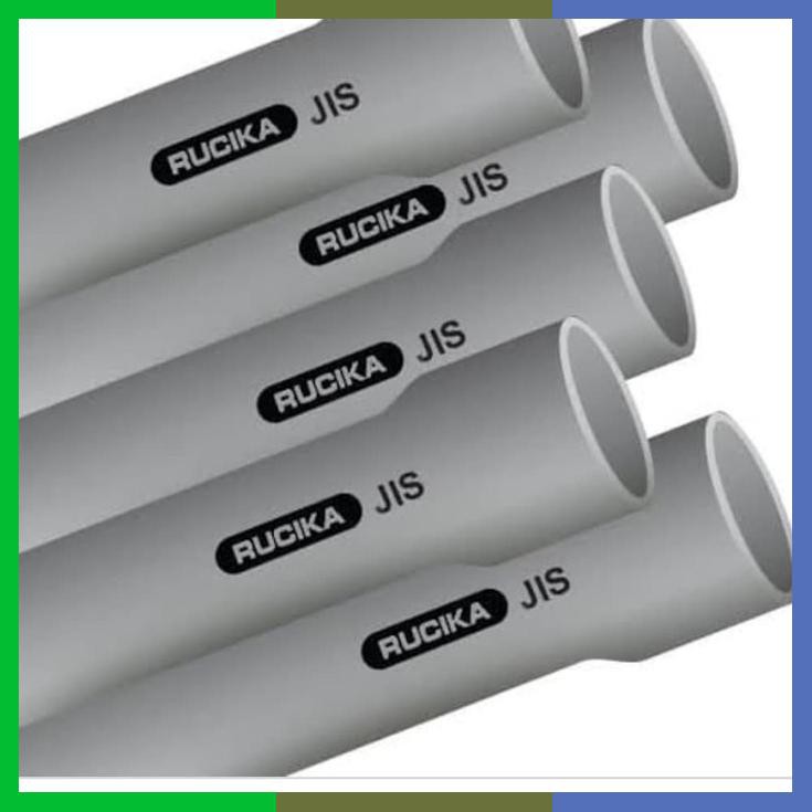 Jual Pipa Pvc Rucika Aw 1 Abu Abu Jis | Shopee Indonesia
