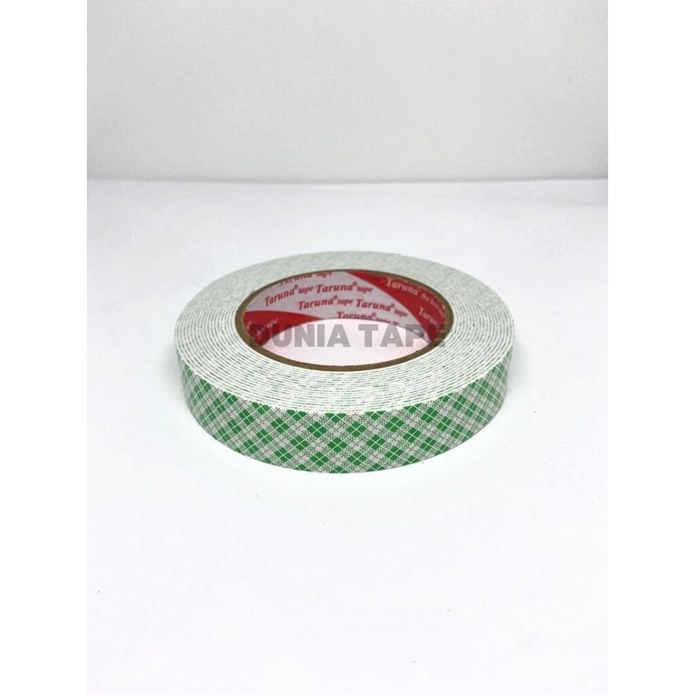 Jual double tape busa putih 1 inch taruna / foam tape / double tape ...
