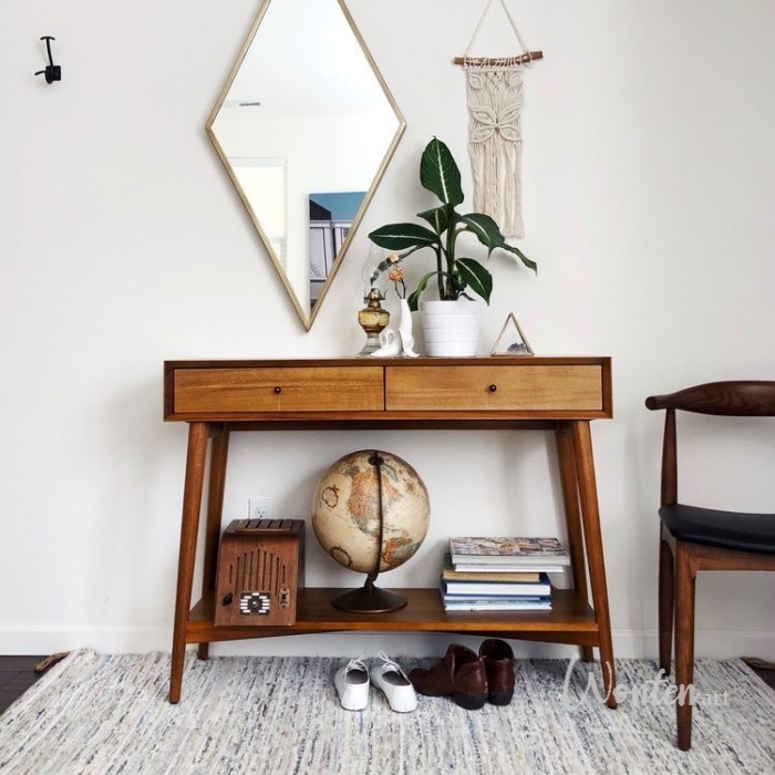 Jual Meja Foyer Kayu Jati Konsol Ulani - Wonten Art Table | Shopee ...