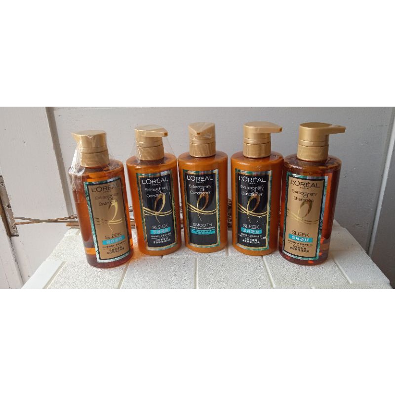 Jual Loreal Paris extra ordinary shampoo + conditioner (set) | Shopee ...