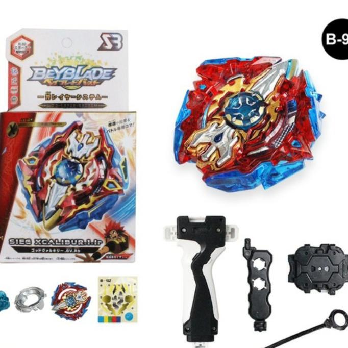 Jual BEYBLADE BURST MEREK SB SIEG XCALIBUR WITH LAUNCHER | Shopee Indonesia