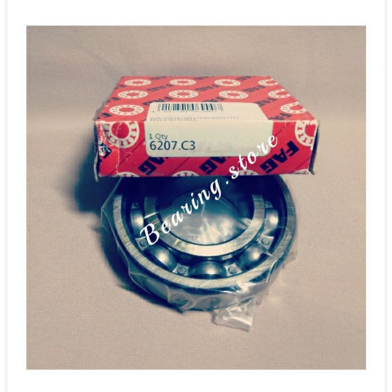 Jual Bearing Laher 6207 C3 FAG Kruk As Cb150 Satria Fu Thunder125 ...