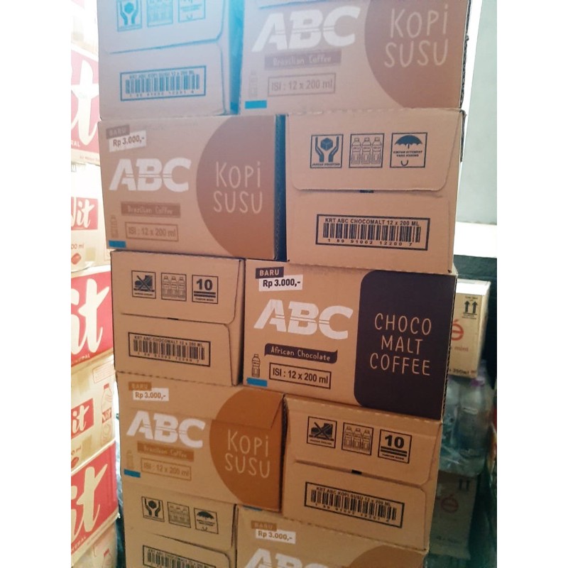 Jual kopi abc botol 200mlx24 | Shopee Indonesia