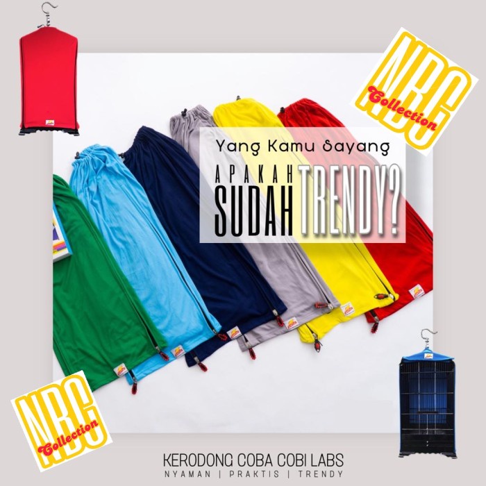 Jual Burungkandang- Kerodong Sangkar Kotak Model Kohsan Dobel Resleting ...