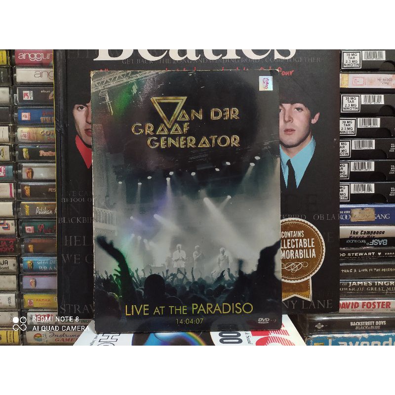 Jual DVD Hong Kong : VAN DER GRAAF GENERATOR - LIVE AT THE PARADISO ...