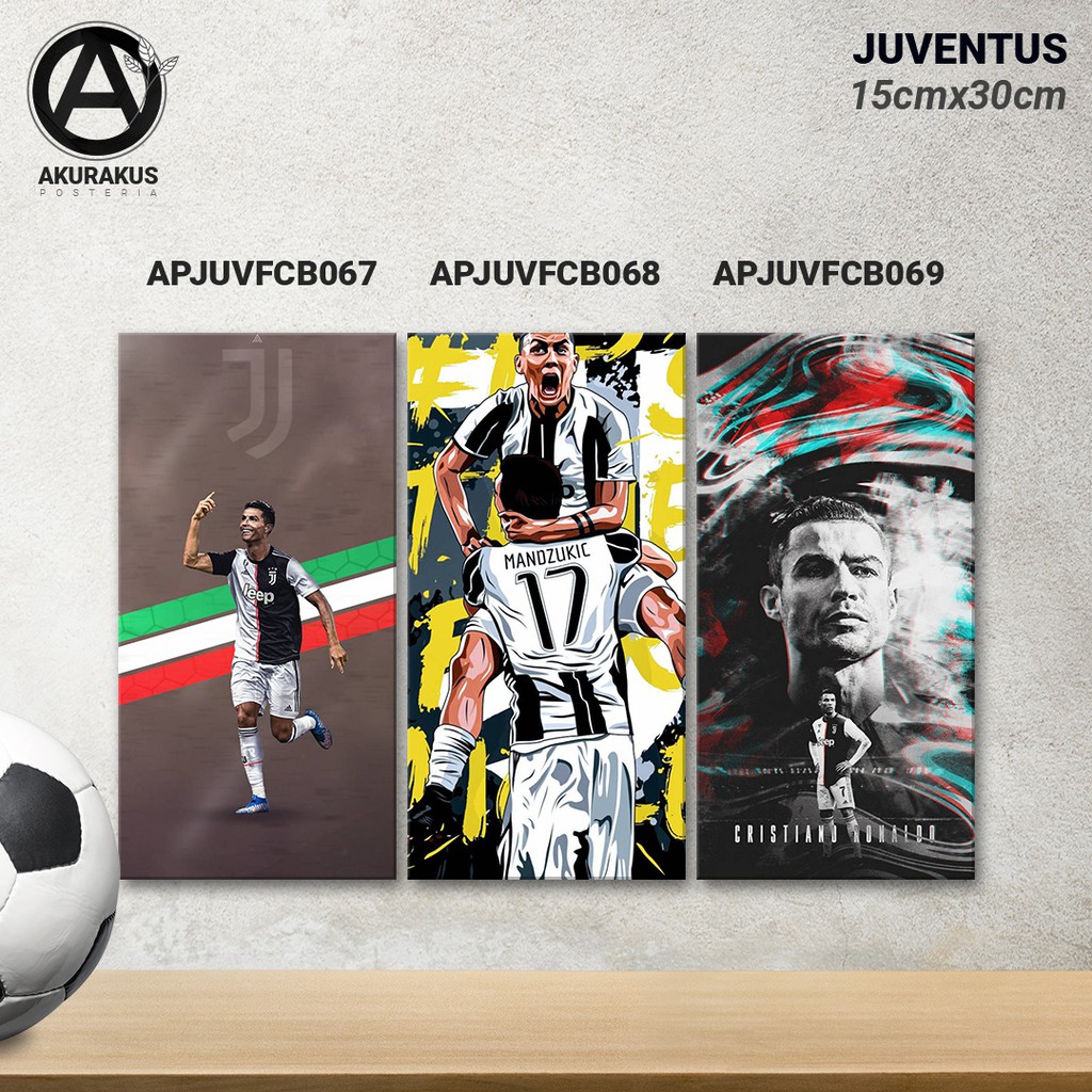 Jual WALL DECOR HIASAN DINDING POSTER KAYU JUVENTUS FC JUVE APJUVFCB067 ...