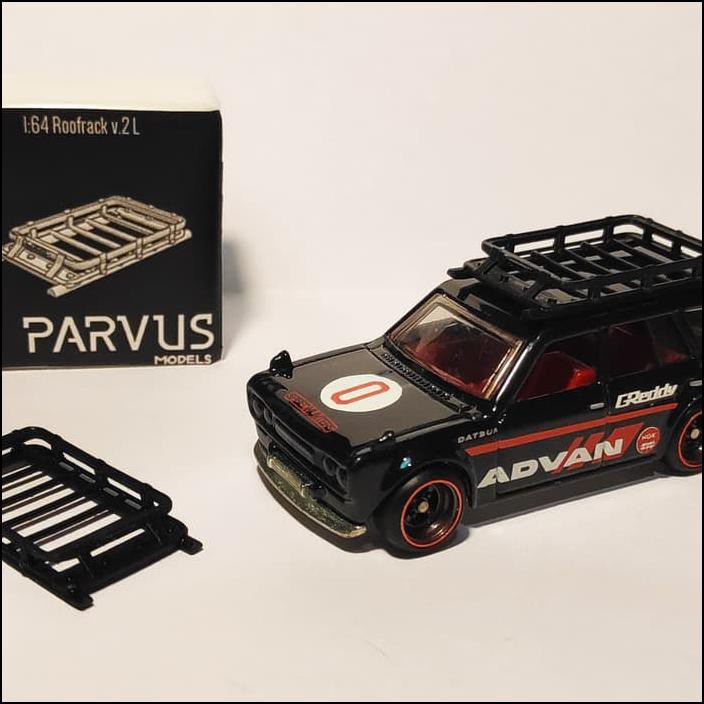 Jual PARVUS MODELS ROOFRACK V 2 LONG UNTUK CUSTOM DIECAST HOT WHEELS ...