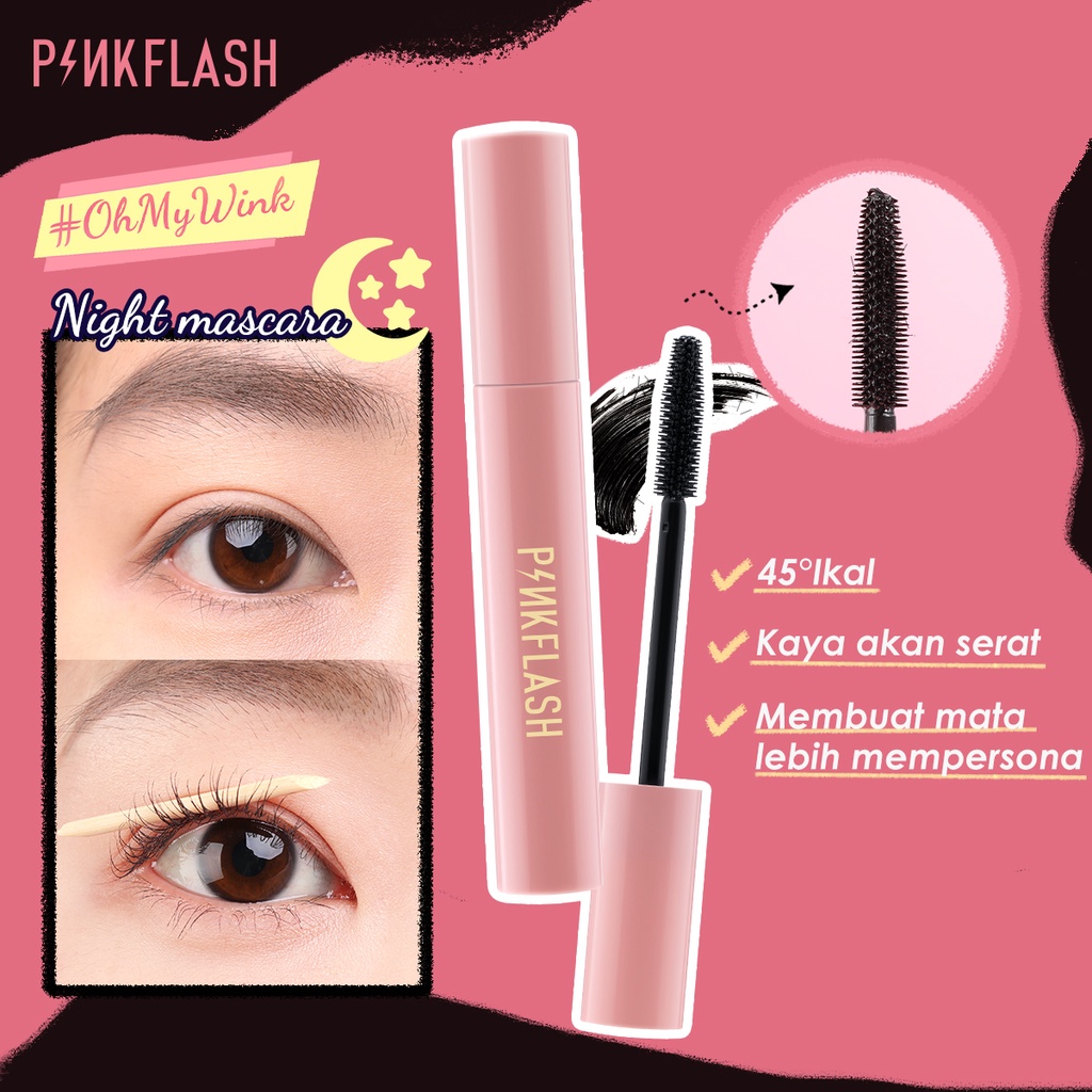 Jual PINKFLASH Long lasting Waterproof Eyeliner Mascara Pensil Alis ...