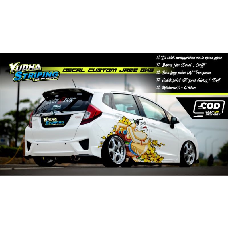 Jual STICKER VARIASI HONDA JAZZ | Shopee Indonesia