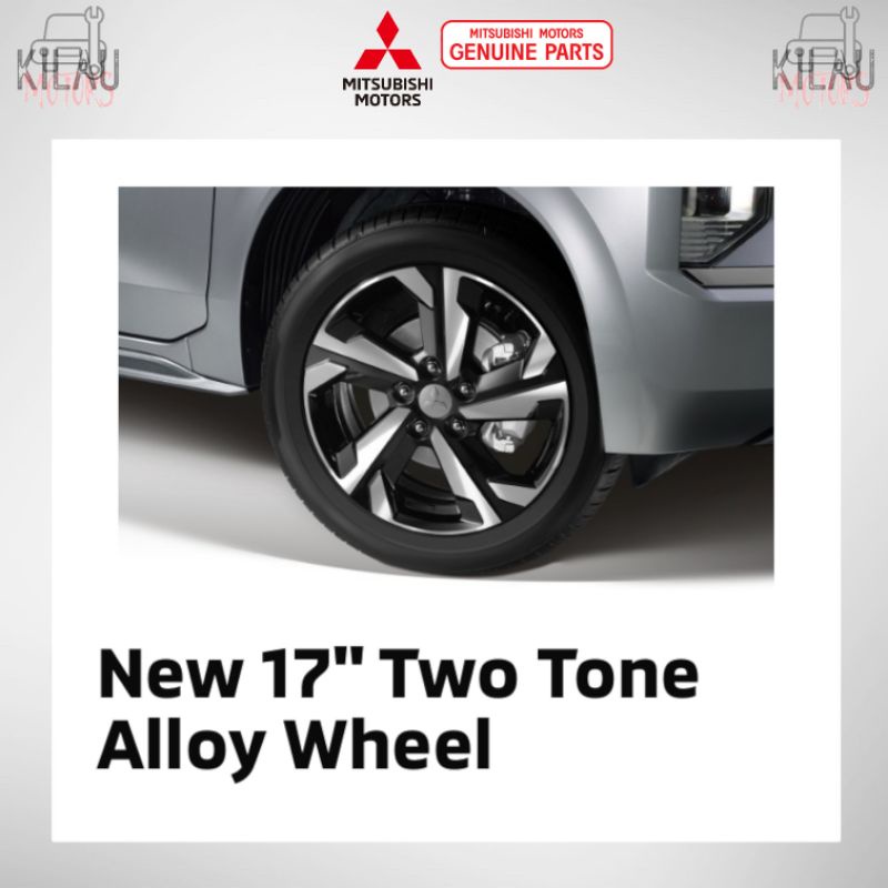 Jual Velg Pelek Ring 17 Mitsubishi New Xpander / New 17 inch Two Tone ...