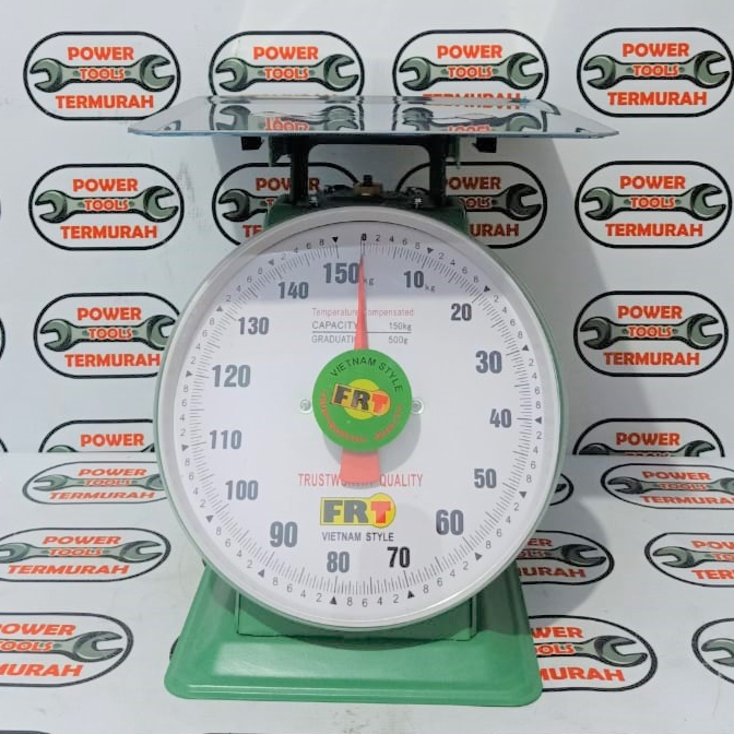 Jual Timbangan Duduk 150 KG FRT Jarum Timbangan Plat Manual 150kg Vietnam | Shopee Indonesia