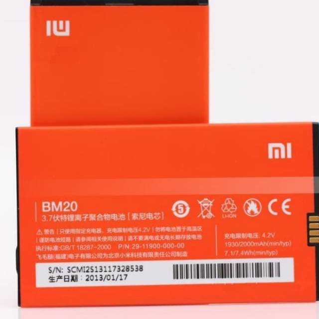 Jual Baterai Xiaomi BM 20/Mi 2/mi 2s original new | Shopee Indonesia