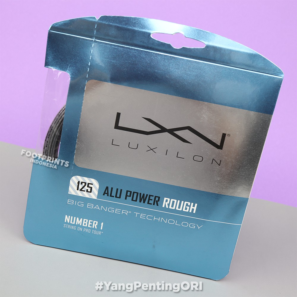 Jual Luxilon ALU Power Rough 125 Senar Raket Tenis Tennis Strings ...