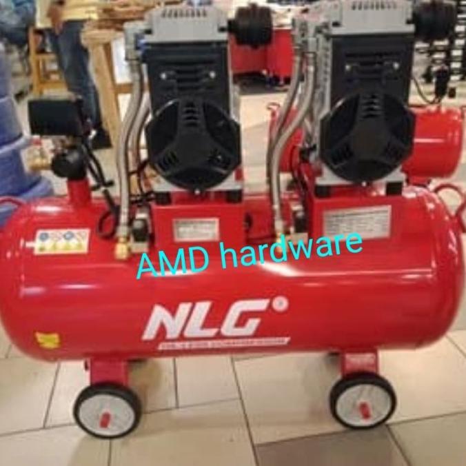 Jual Compressor Kompresor Oilless Silent Tangki Besar 4 HP 100L OC40100 ...