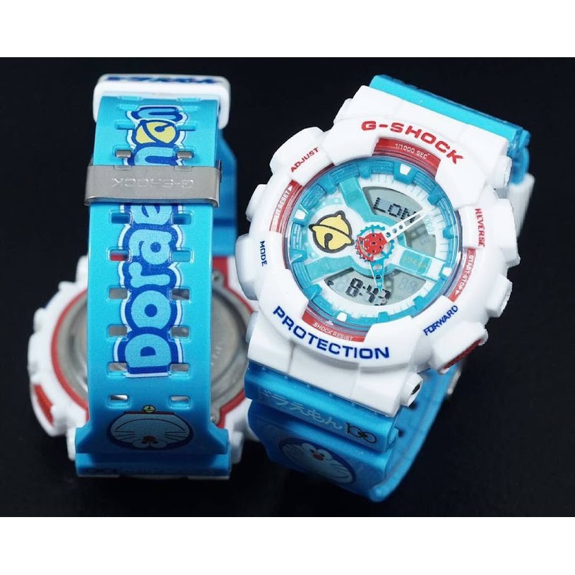 Jual Jam Tangan Pria Wanita / GSHOCK DORAEMON / Casio GShock Ga110 ...