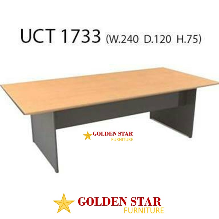 Jual Meja Meeting Rapat UNO 240 CM KOTAK 2,4 Meter / Meja Kantor Kerja ...