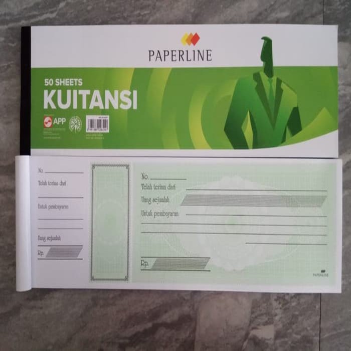 Jual BUKU KWITANSI PAPERLINE KT 50 B (BESAR) | Shopee Indonesia