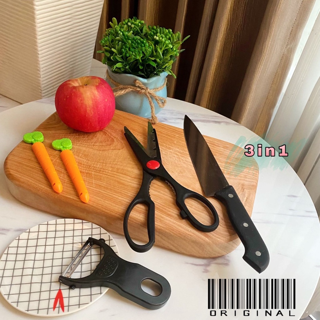 Jual MATAHARI - GUNTING DAPUR 3 IN 1 / GUNTING SERBAGUNA /GUNTING ...