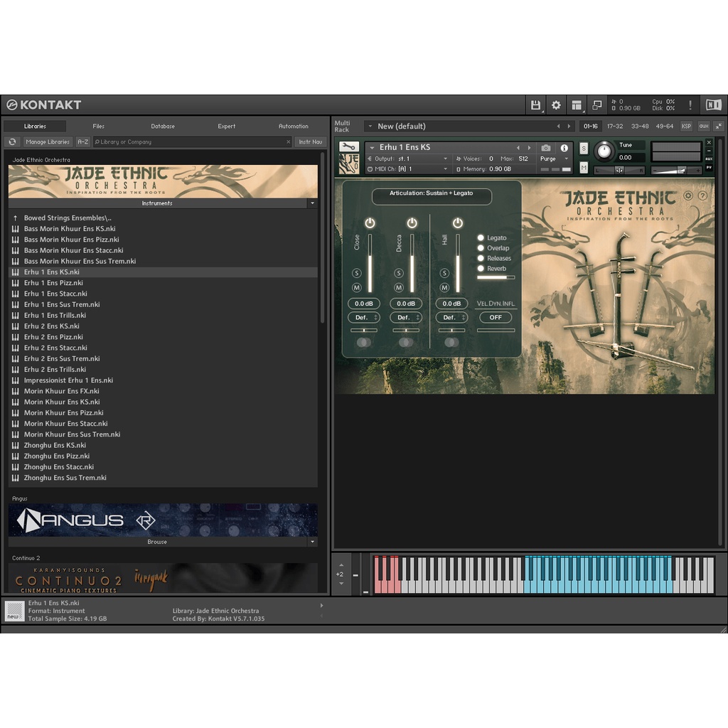 Jual Strezov Sampling - JADE Ethnic Orchestra v1-1 library preset ...