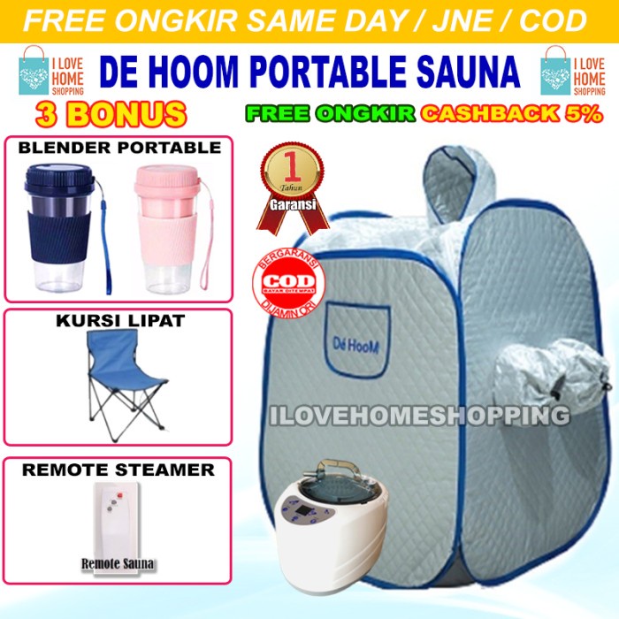 Jual PELANGSING-ALAT- PORTABLE STEAM SAUNA ALAT SPA, PEMBAKAR LEMAK ...