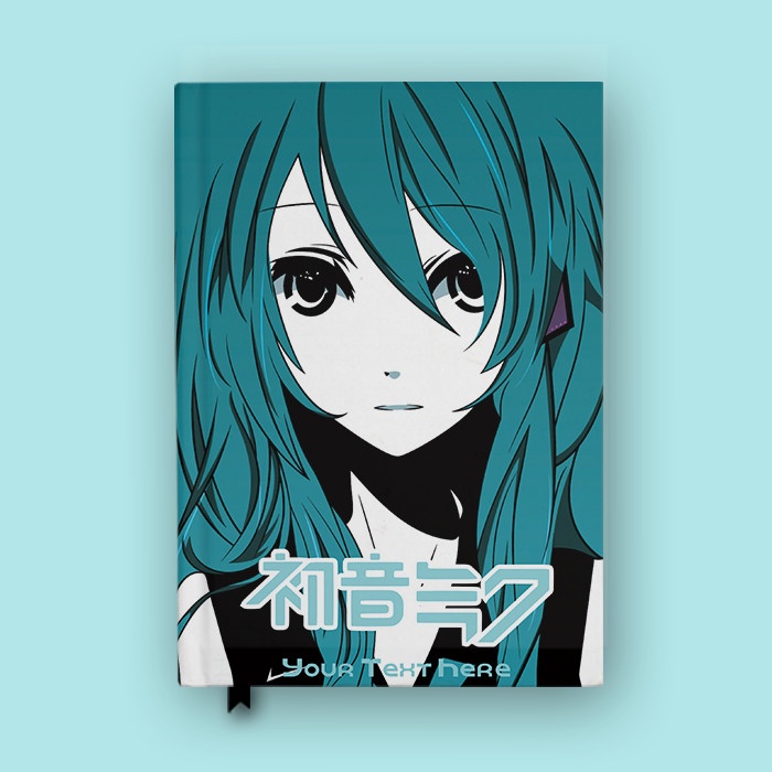 Jual Buku Catatan Notebook Hatsune Miku4 Vocaloid Custom Nama Diary ... Jual Buku Catatan Notebook Hatsune Miku4 Vocaloid Custom Nama Diary ...