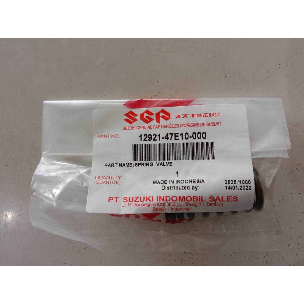 Jual Pir Per Klep Spring Valve Suzuki Satria FU 12921 47E10 000 1 buah ... Jual Pir Per Klep Spring Valve Suzuki Satria FU 12921 47E10 000 1 buah ...