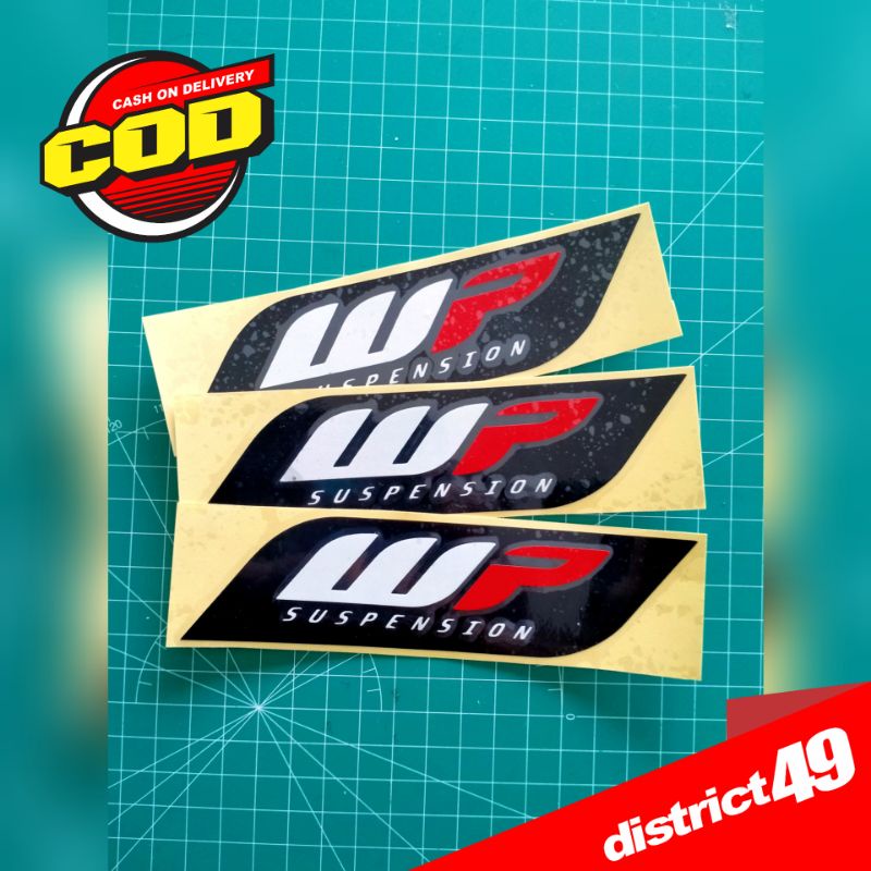 Jual Cutting sticker WP Suspension - Stiker cutting WP Suspension ...