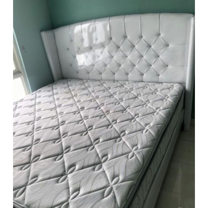 Jual Dipan + sandaran sayap wings ( tanpa kasur) ranjang minimalis ...