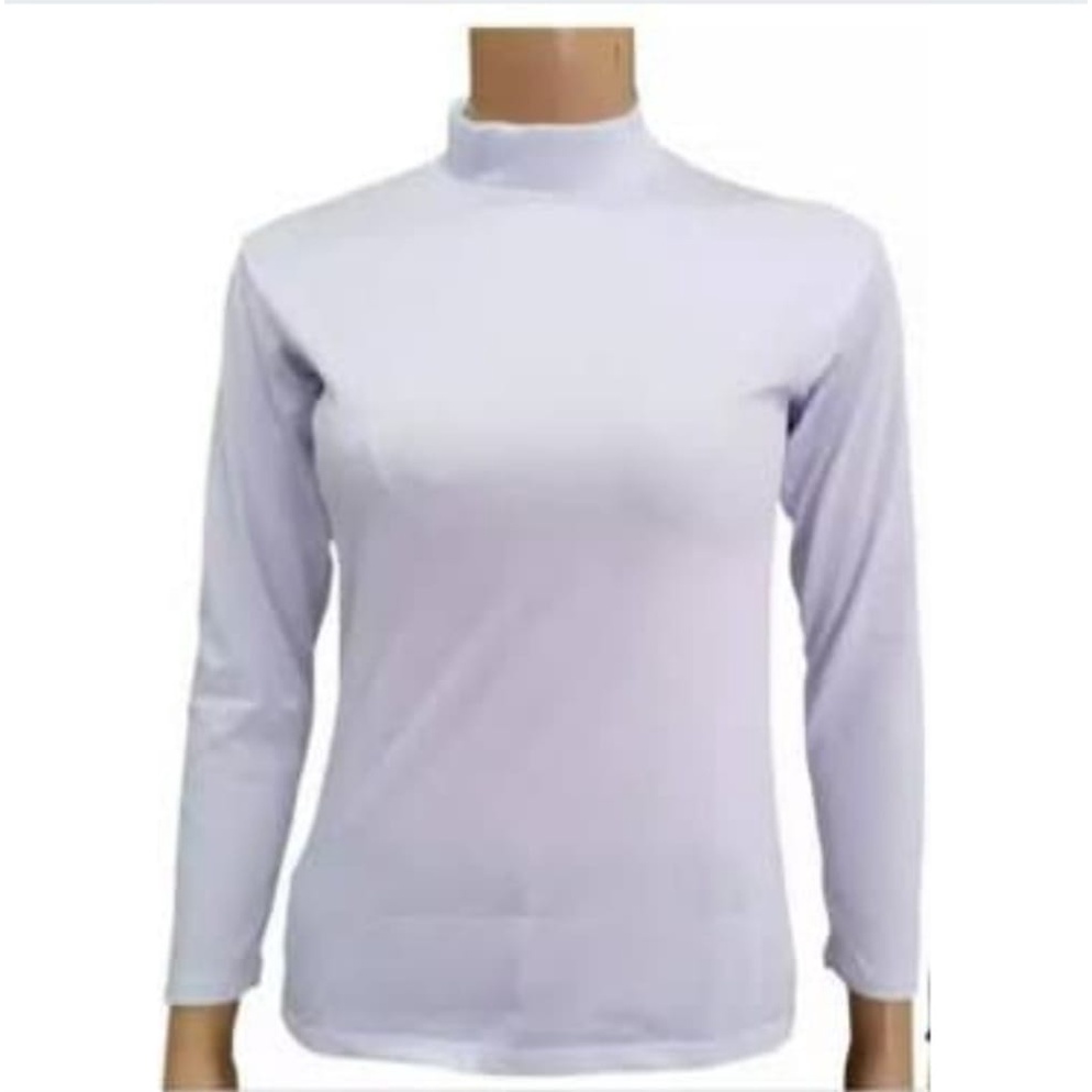 Jual Manset Lengan Panjang Turtleneck Bahan Kaos - Manset Leher Tinggi ...