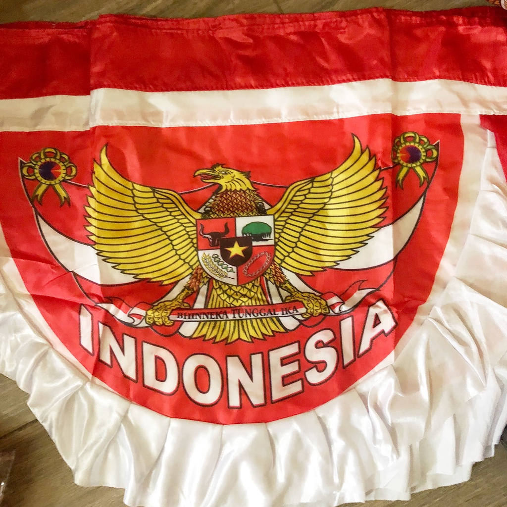 Jual BENDERA UMBUL UMBUL RESPLANG/BACKGROUND Garuda 5 Gelombang 4 Meter - umbul-umbul bekron ...