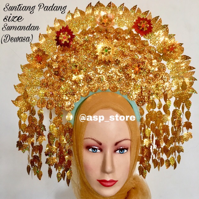 Jual Suntiang ASLI adat Padang sunting minang sumandan / pengiring ...