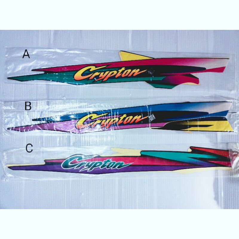 Jual Striping Yamaha Crypton Cripton 1998 | sticker bodi motor cripton ...
