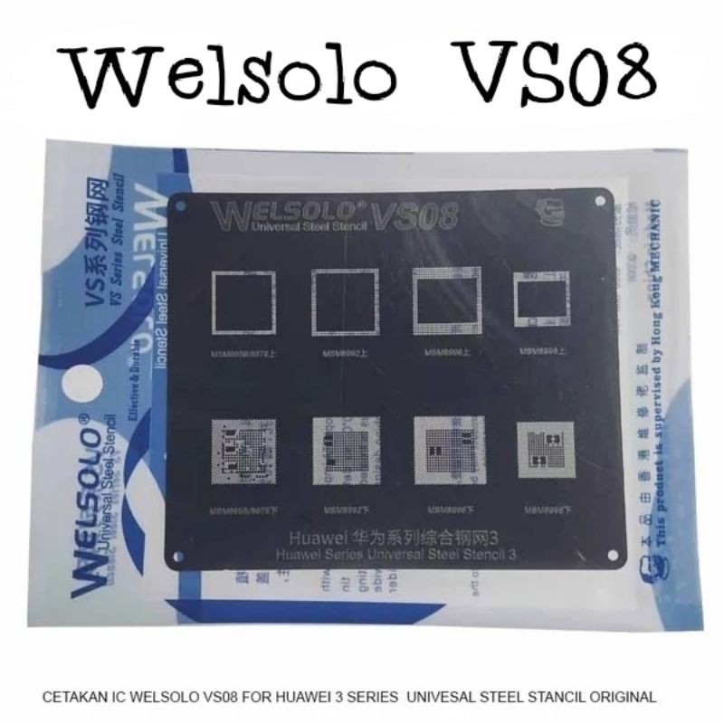 Jual Welsolo VS08 Cetakan Universal Plat IC 8in1 MSM8956 MSM8992 MSM8996 MSM8998 | Shopee Indonesia