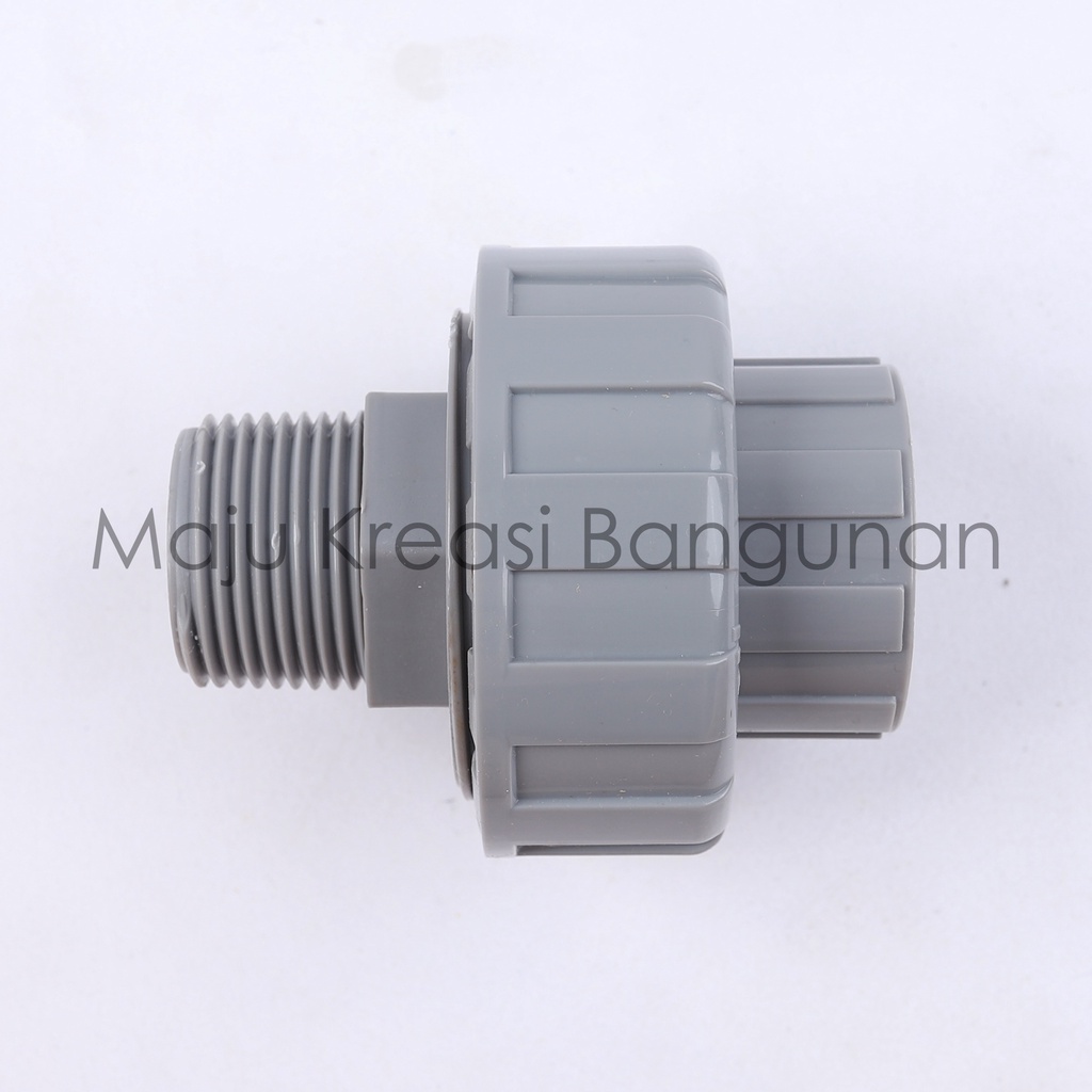 Jual Watermur Drat Luar Soligen 1"x1" CN007 07 Water Mur PVC Pompa Air ...