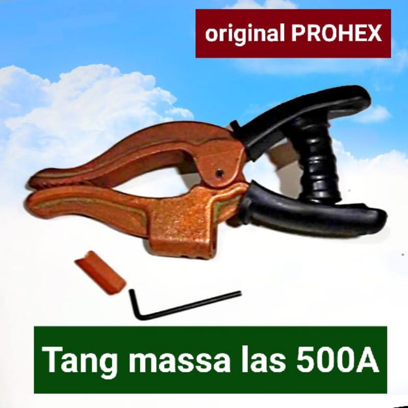 Jual Tang massa las 500A tembaga - stang japitan clamp ground travo las ...