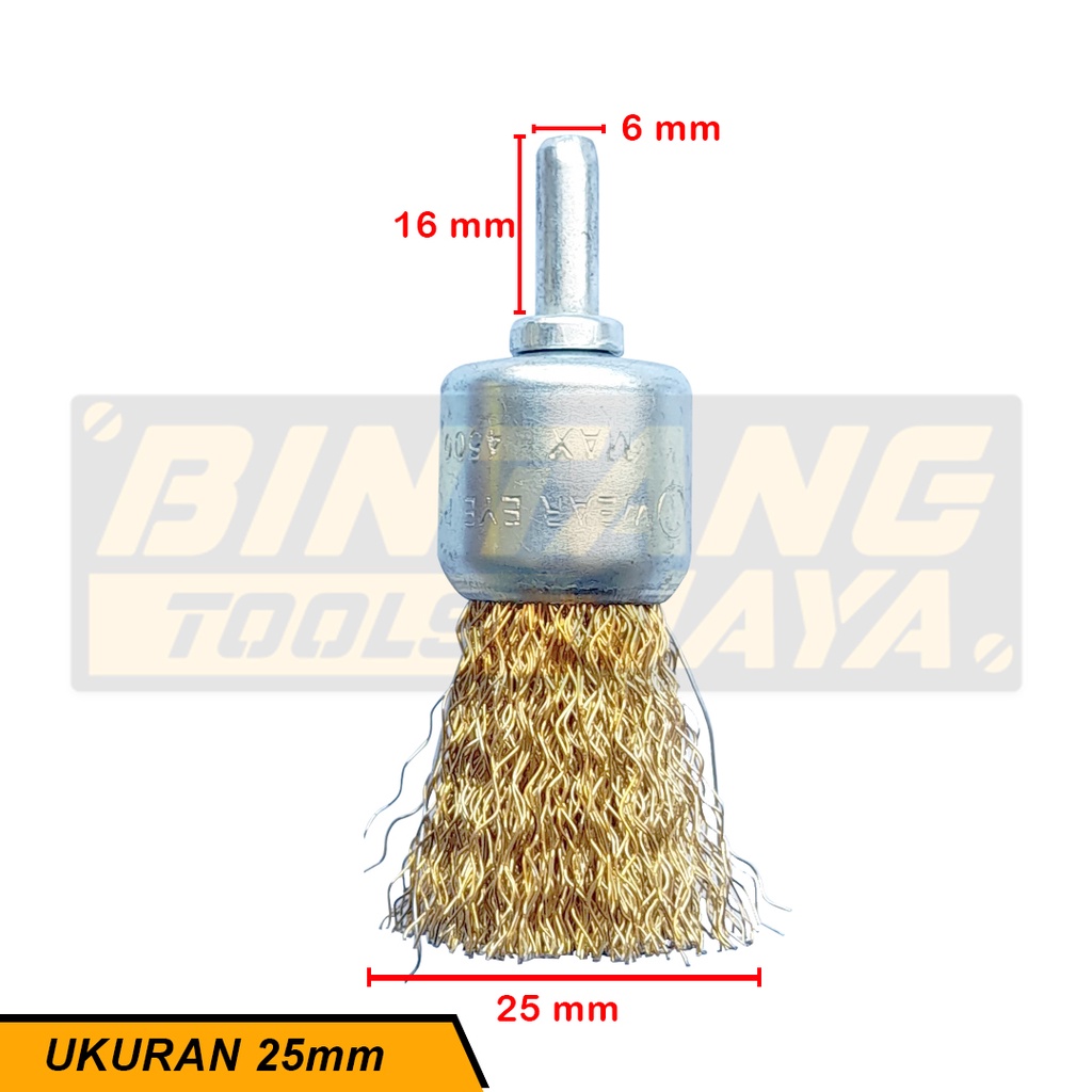 Jual Mata Bor Sikat Kawat Besi Wire Brush - PEN | Shopee Indonesia