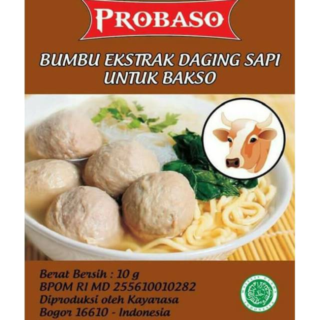 Jual PROBASO - Bumbu Ekstrak Daging Sapi Untuk Bakso /Beef Powder/Sari ...