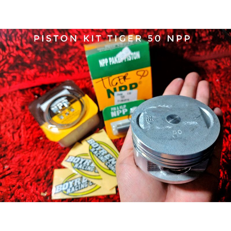 Jual PISTON KIT/SEHER KIT/SEKER KIT TIGER PIN 15 NPP (KBB) OVZ STD|25 ...