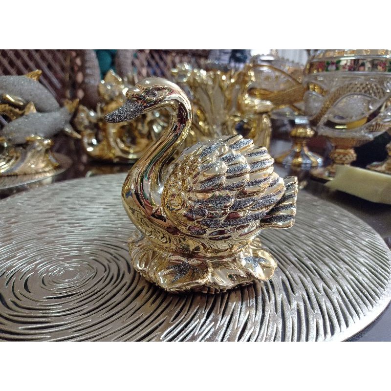 Jual patung Angsa kristal | Shopee Indonesia