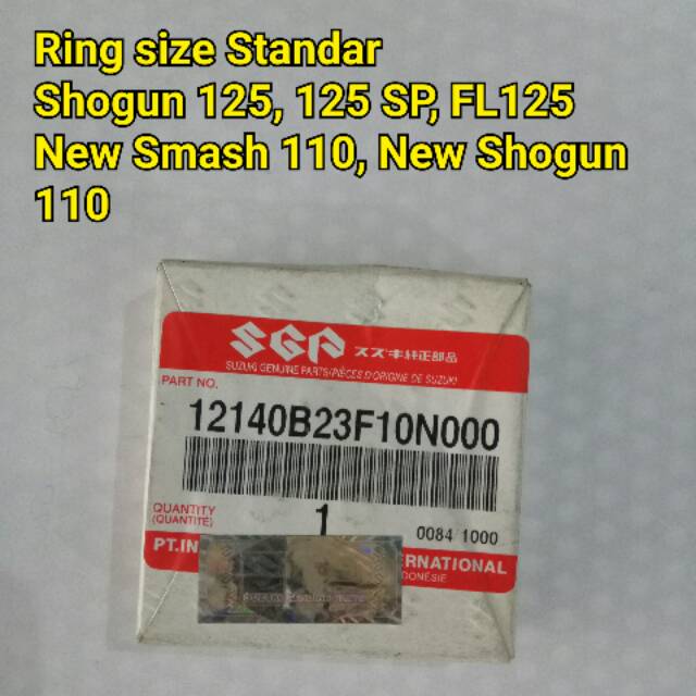 Jual Ring Shogun 125R dan Shogun 125 SP lama ukuran standar | Shopee ...