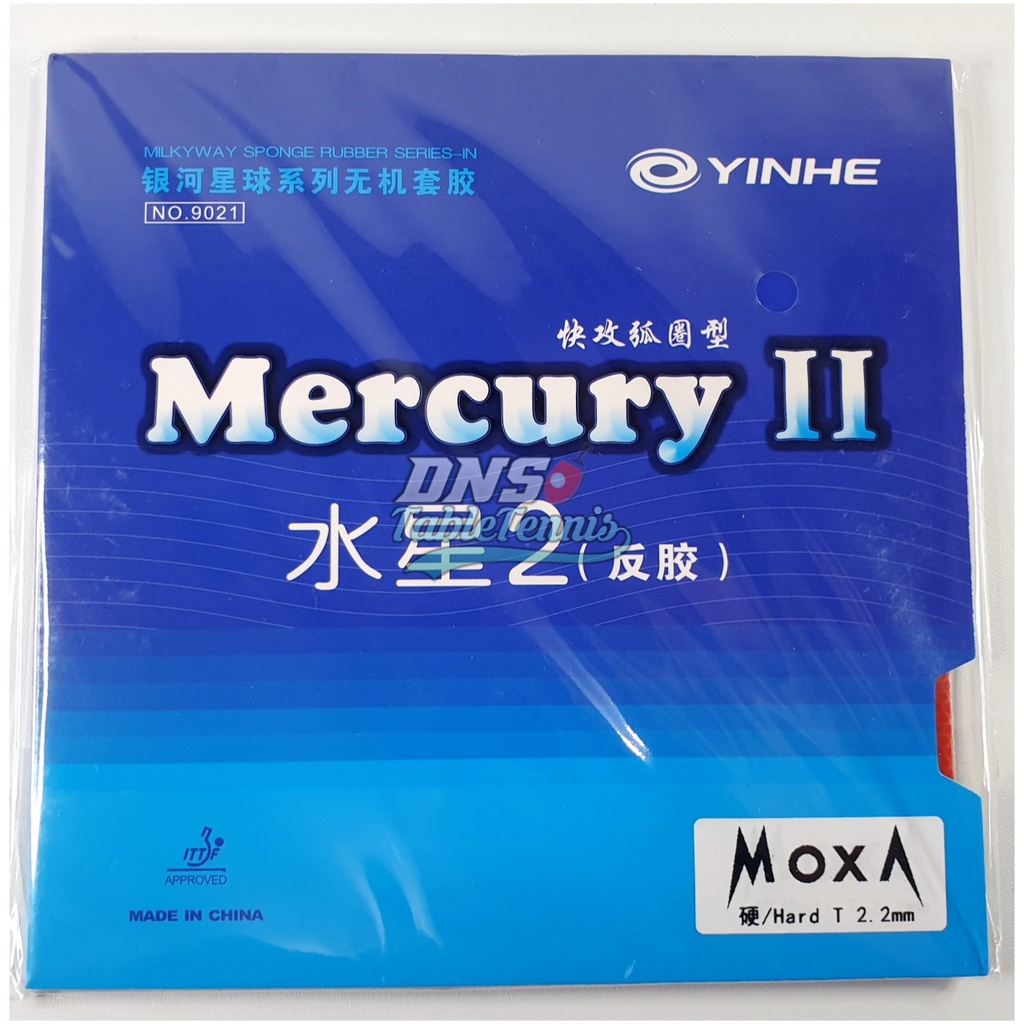 Jual Yinhe Mercury II Hard Sponge - Rubber Karet Pingpong Bat Tenis ...