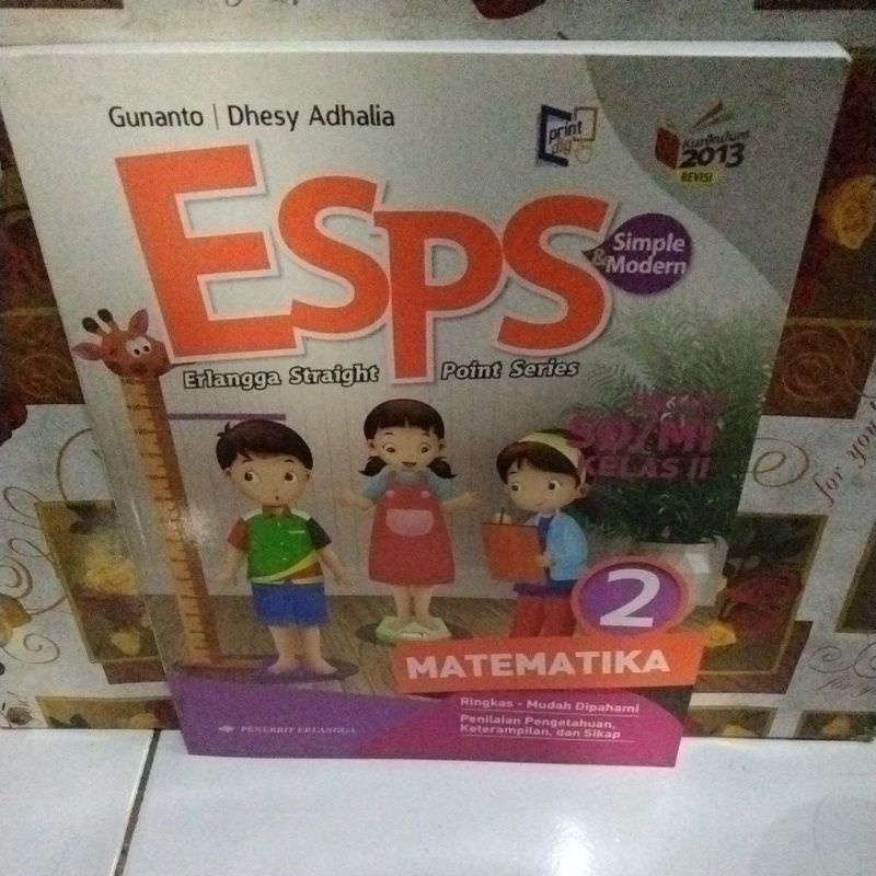 Jual ESPS MATEMATIKA UNTUK SD/MI kelas II | Shopee Indonesia