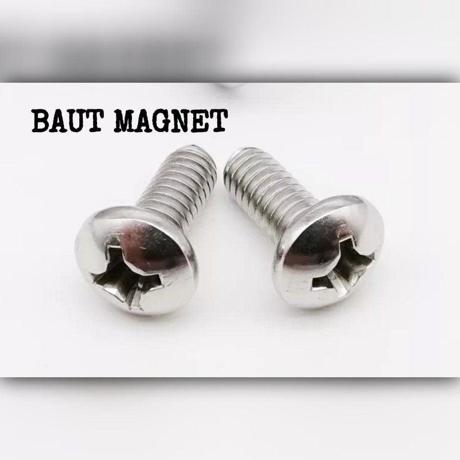 Jual BAUT MAGNET / M4 & M5 SCREW / SPAREPART BORDIR KOMPUTER ISI 10 PCS ...